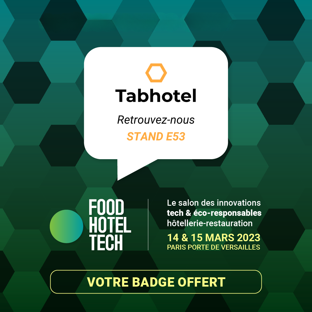 Solutions de check-in du futur au salon Food Hotel Tech 2023